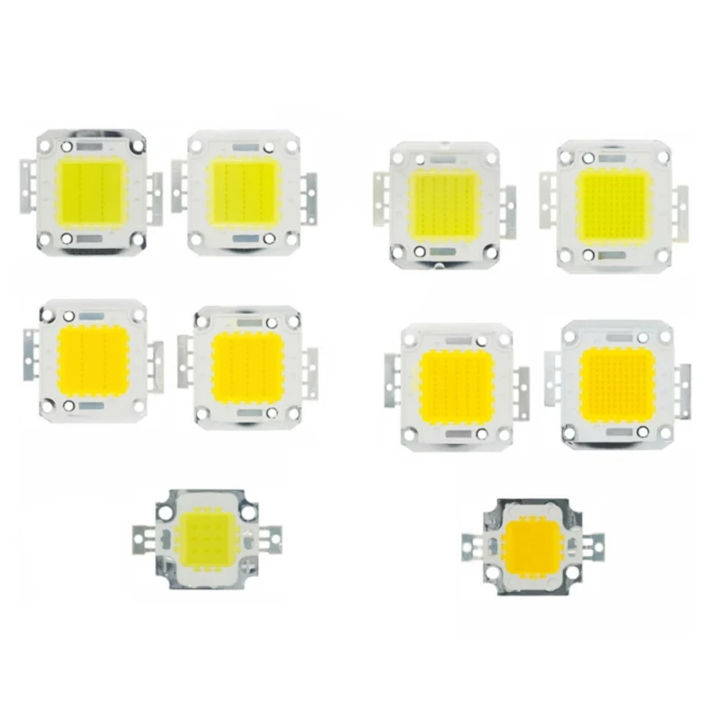 2PCS High Power Chip10W/20W/30W/50W/100W LED RGB Chip colorful Red ...