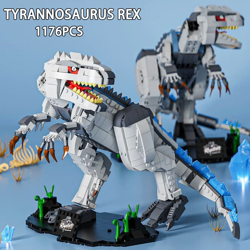Ideas-Series-Dinosaur-World-Tyrannosaurus-Rex-Building-Block-Jurassic ...