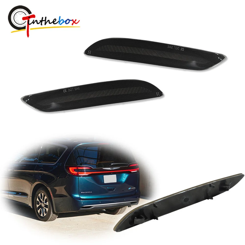 Gtinthebox Smoked / Red Lens Car Rear Bumper Reflector Light Shells For ...