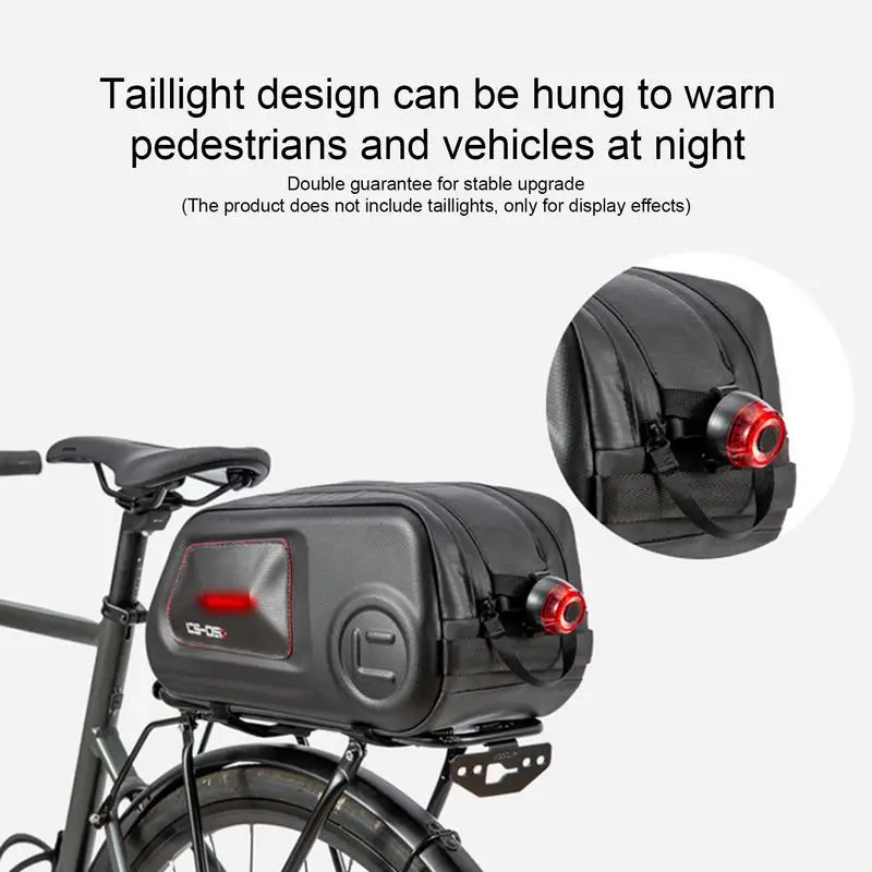 Hard-Shell-Bicycle-Hunch-Bag-Grande-capacidade-Organizador-de-carga ...