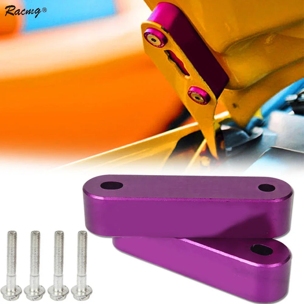 Car-Billet-Aluminum-Hood-Spacer-Risers-Set-with-logo-For-88-00-Honda ...