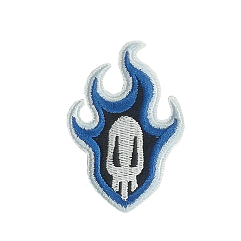 Animated Blue Flaming Skull