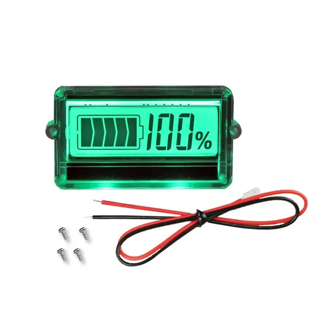 TH01 LCD 1S 2S 3S 4S 5S 6S- 15S Lithium Battery Capacity Indicator ...