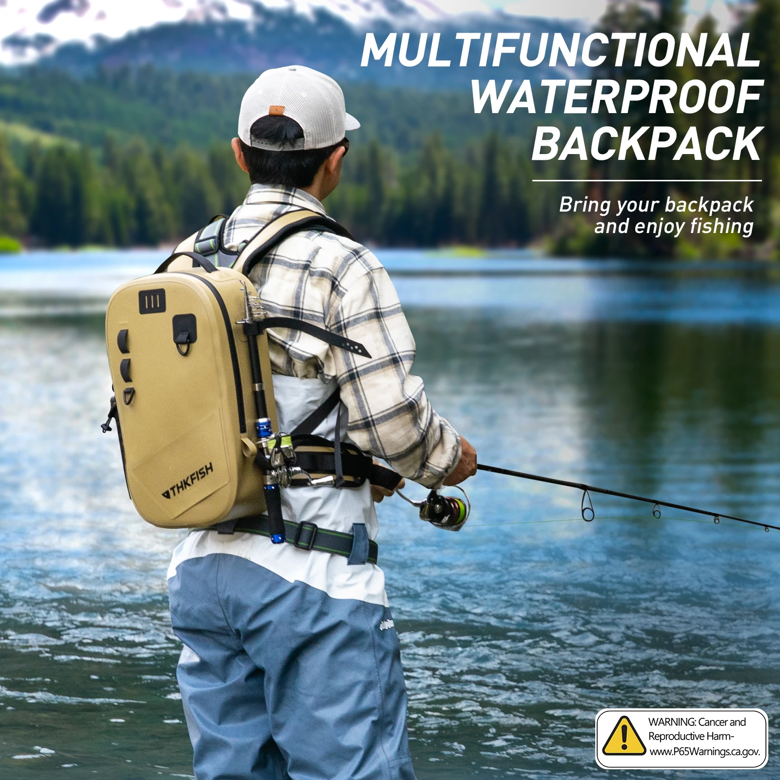 IPX8-Waterproof-Fishing-Waist-Bag-Fly-Fishing-Bag-Outdoor-Backpack ...