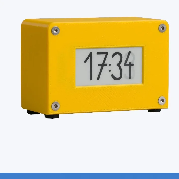 New-ESP32-E-ink-2-13-Display-Clock-Custom-Color-3D-Print-Shell-for ...