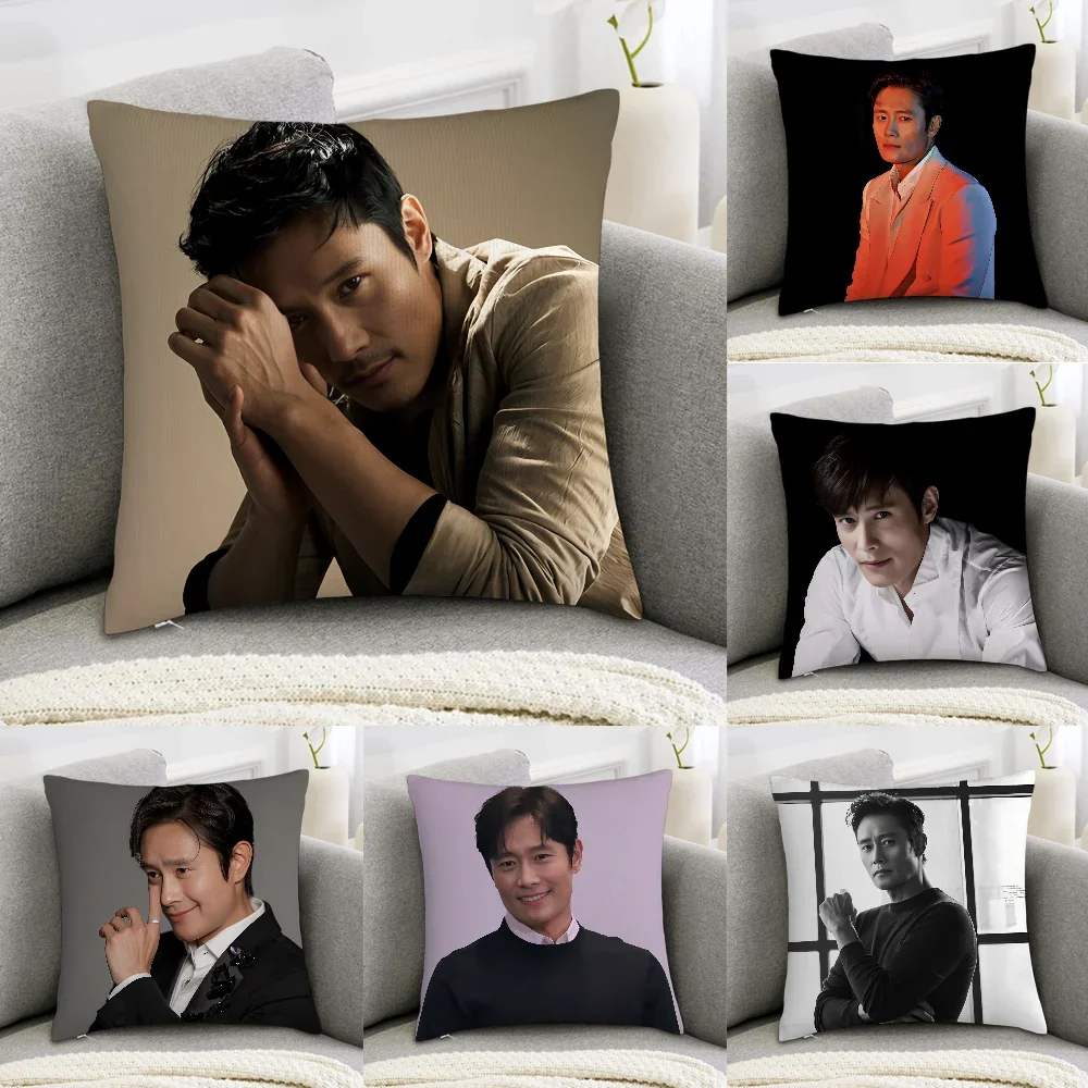 L-Lee Byung Hun Pillow Case Polyester Fabric Throw Pillows Sofa Home ...