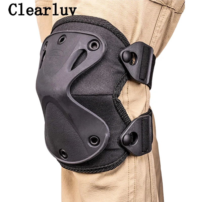Army Tactical Knee Pad Elbow CS Military Protector Airsoft Outdoor ...