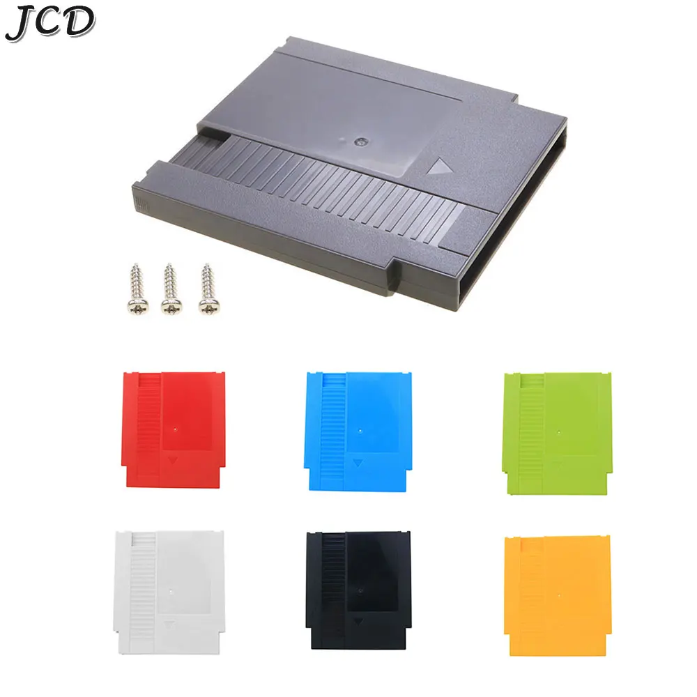 JCD-Hard-Plastic-Case-Cartridge-Shell-Cover-For-NES-60Pin-To-72Pin-Game ...