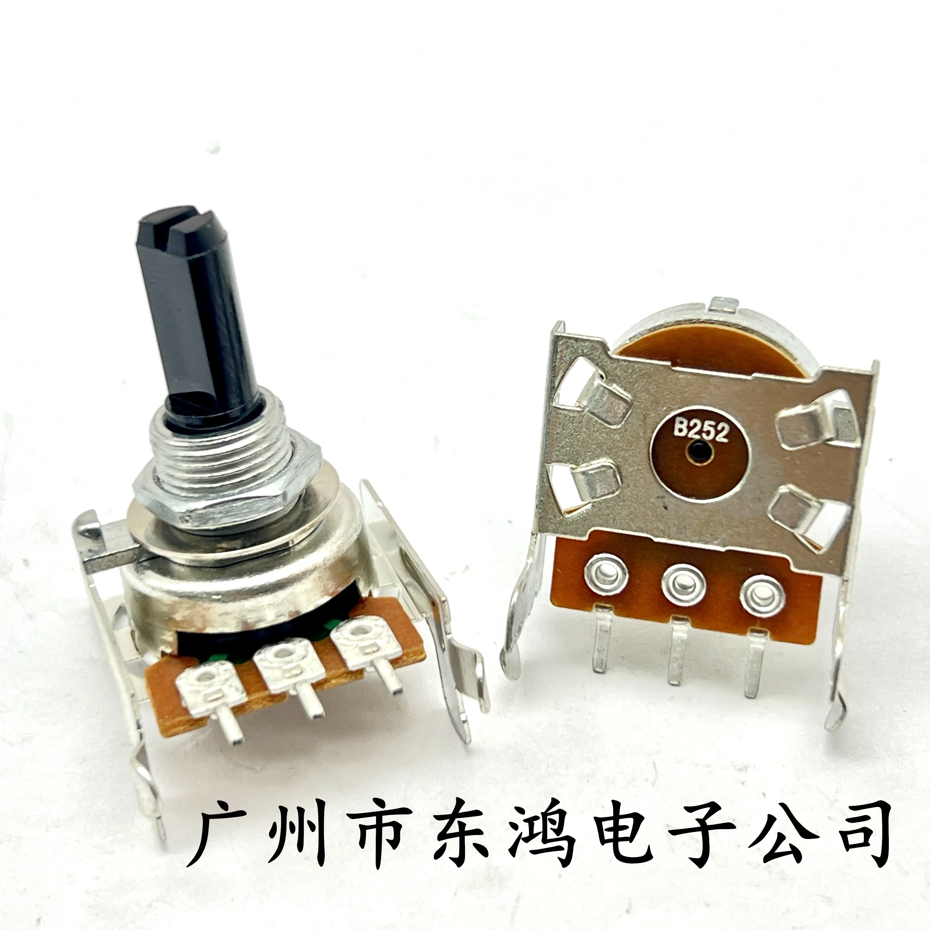 1-PCS-161-Horizontal-Potentiometer-3-Pin-B252-B2-5K-with-Bracket-Shaft ...