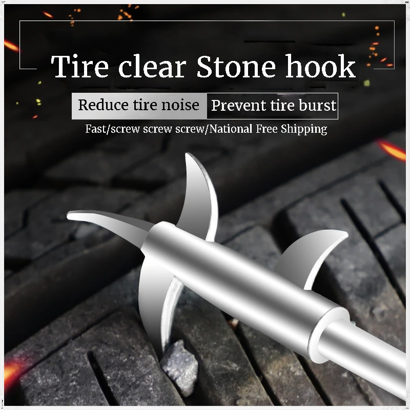 2024-Car-Tire-Stones-Remover-Hooks-Auto-Tire-Groove-Cleaning-Tool-Wheel ...