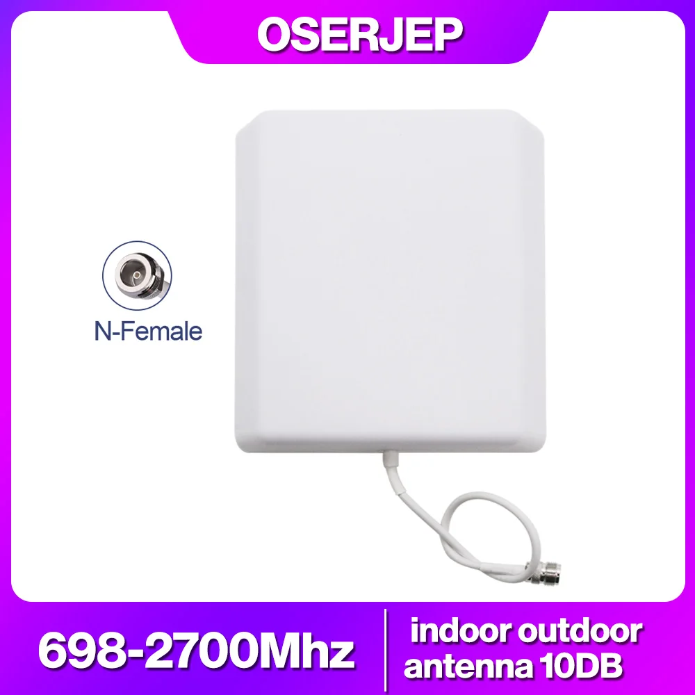 2G 3G 4G lte Internal Outdoor Panel Indoor Antenna 698-2700MHz 10DB GSM CDMA Cell Phone Siganl ...