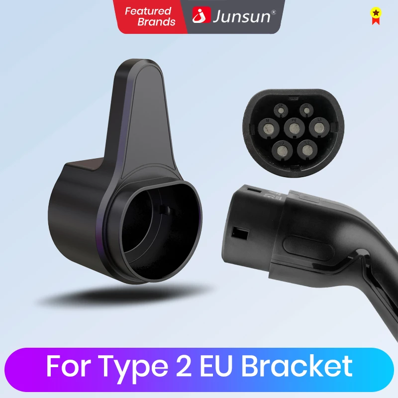 Junsun EV Charger Holder Holster Dock For Electric Vehicle Type 2 ...