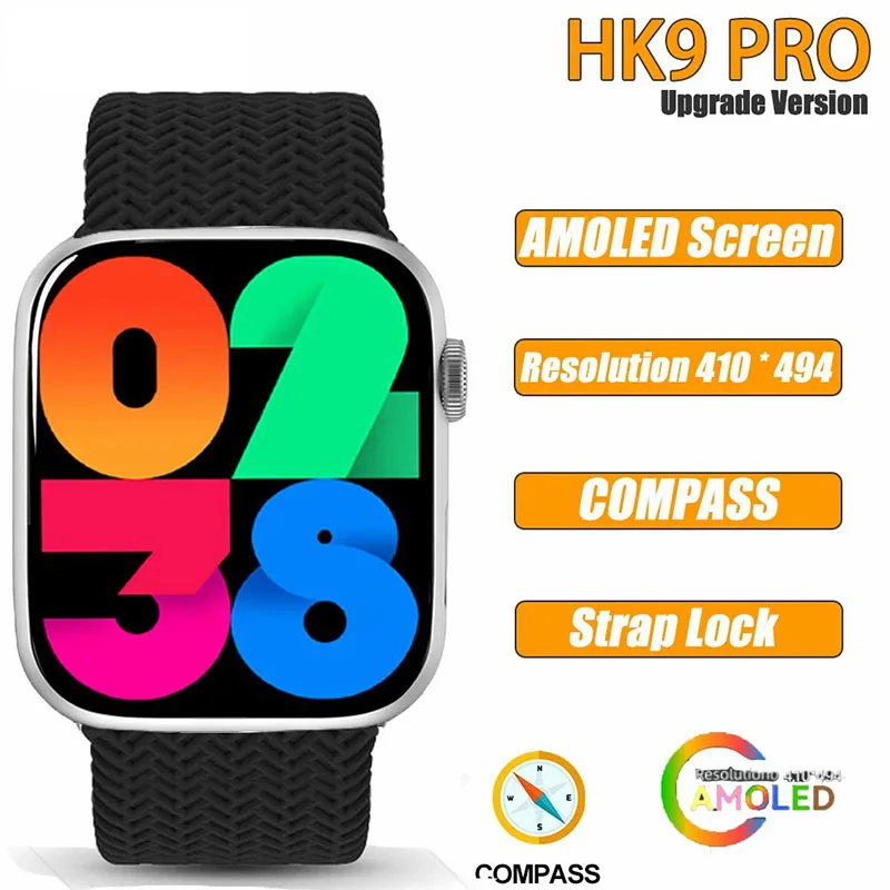 HK9-PRO-AMOLED-Smartwatch-Series-8-9-Ultra-2-02-Inch-Screen-Bluetooth ...