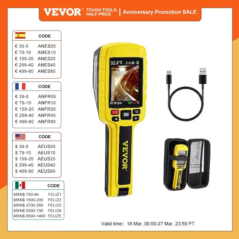 VEVOR-Thermal-Imaging-Camera-Resolution-Infrared-Camera-with-Color ...