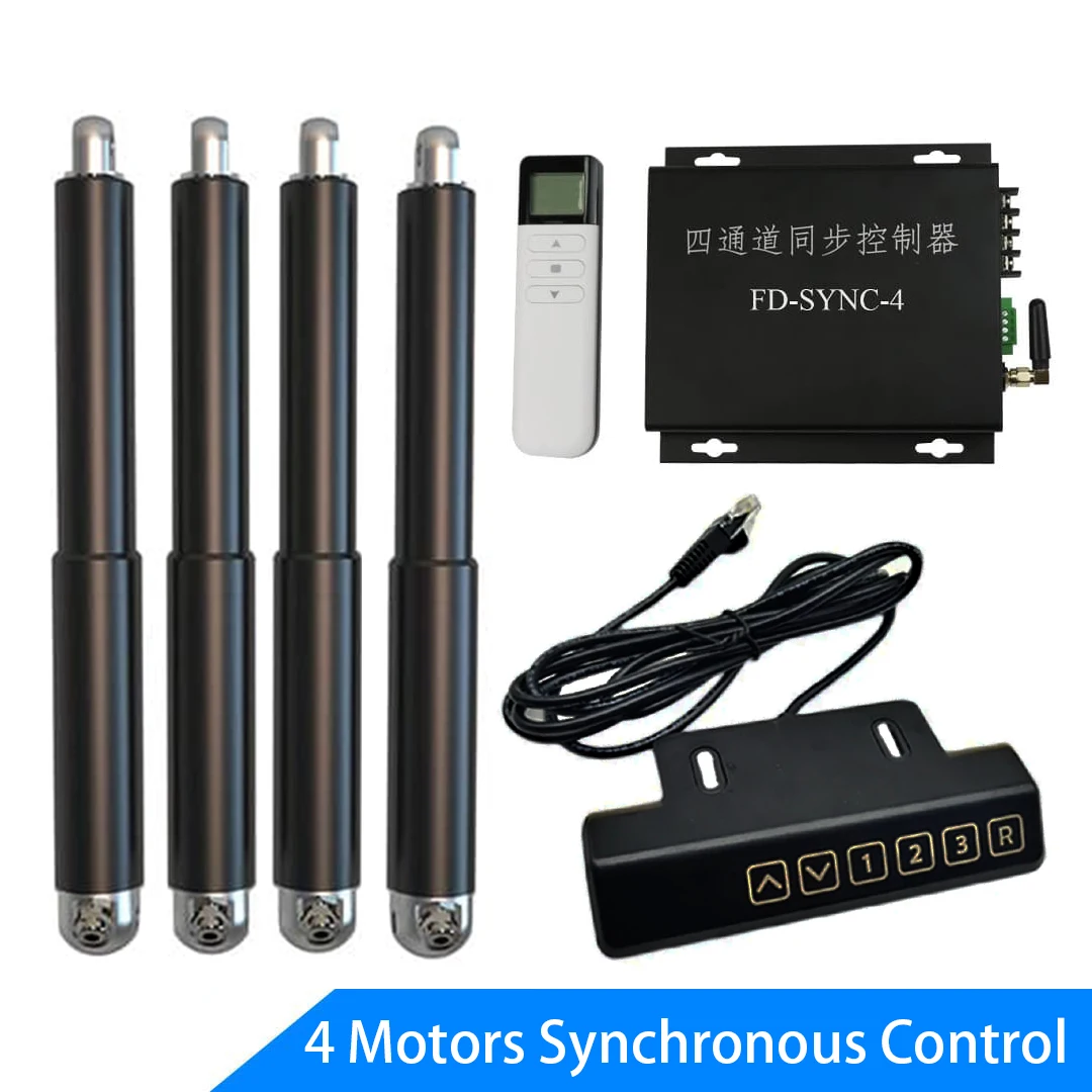 4-Channels-Motors-Synchronous-Control-Kit-DC12V-48V-Controller-38mm ...