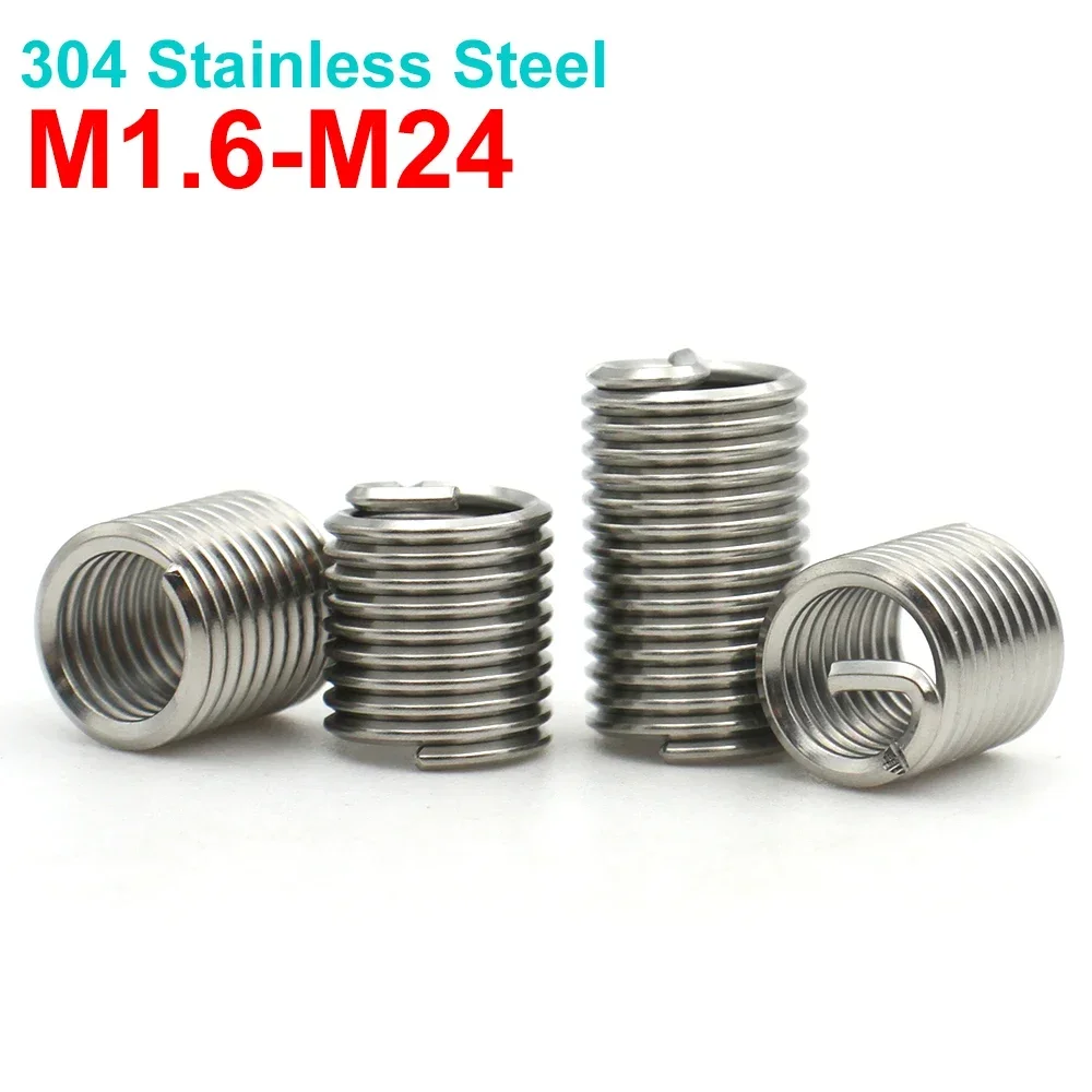 M1.6 M2 M2.5 M3 M4 M5 M6 M8 M10~ M24 304 Stainless Steel Coiled Wire ...