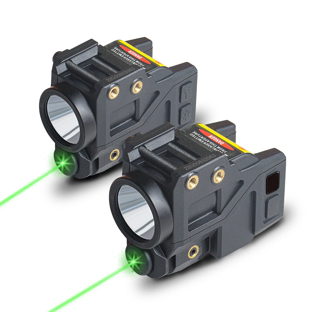 Tactical-High-Lumen-550lm-LED-Flashlight-and-Green-Laser-Sight-Combo ...
