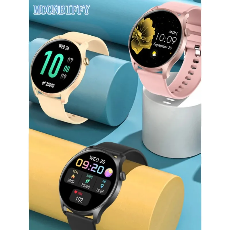 KCO8-Smart-Watch-for-Women-Men-1-3-Inch-Full-Touch-16-Sports-Fitness ...