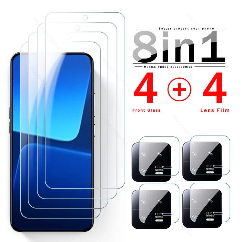 8To1 Protective Glass For Xiaomi Mi 13 5G Camera Lens Screen Protector ...