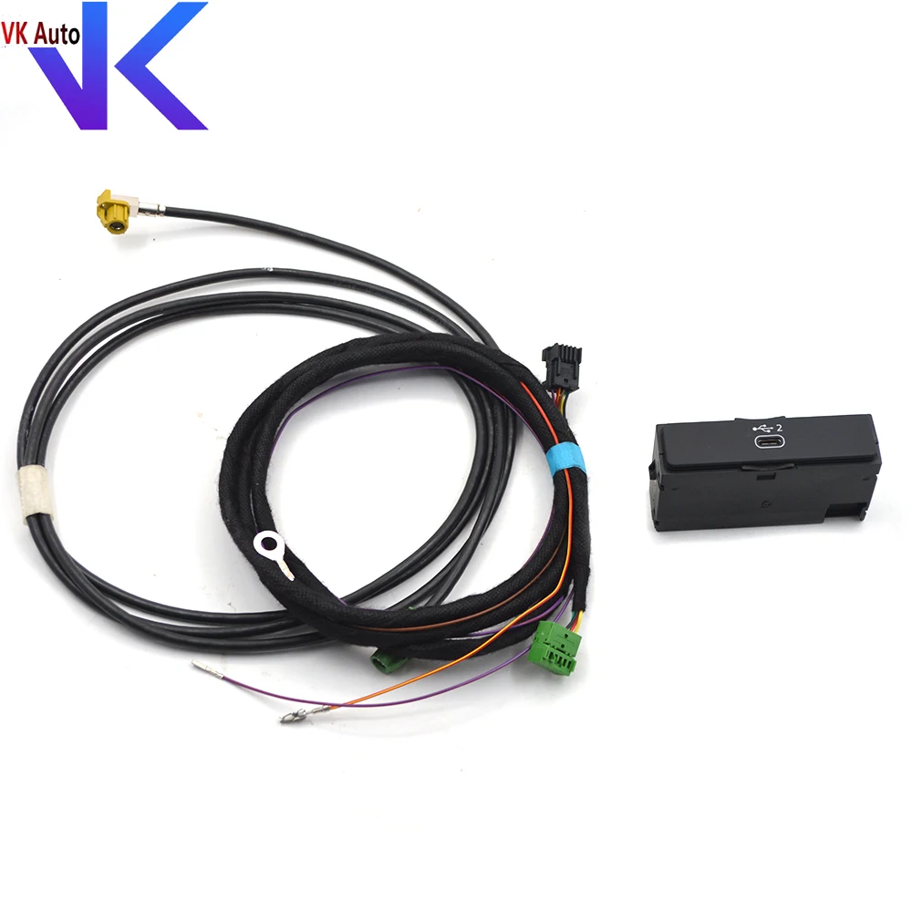 For A3 A4 B9 A5 F5 Q5 USB C INTERFACE PORT Cacle 8W0035708A 8W0 035 708 ...