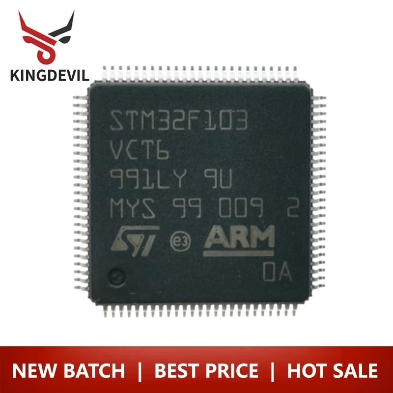 1pcs/lot Original Genuine STM32F103VCT6 LQFP100 STM32 Mainstream MCUs STM32F1 Series Single Chip ...
