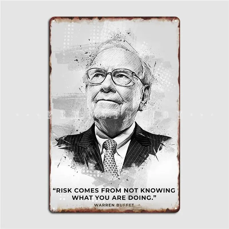 Warren Buffett Print: The Real Reason I Chose This Metal Plaque for My ...