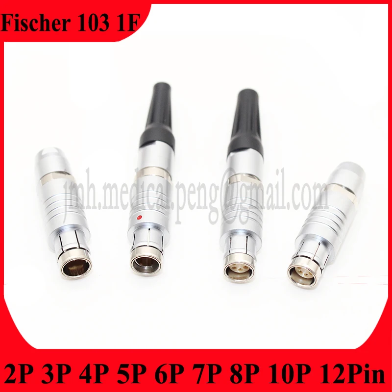 Compatible Fischer 103 1F 2 3 4 5 6 7 8 12Pins Waterproof Push-pull ...