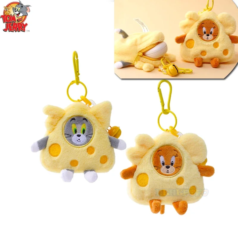 10cm-Original-de-dibujos-animados-queso-Tom-y-Jerry-monederos-de-felpa ...