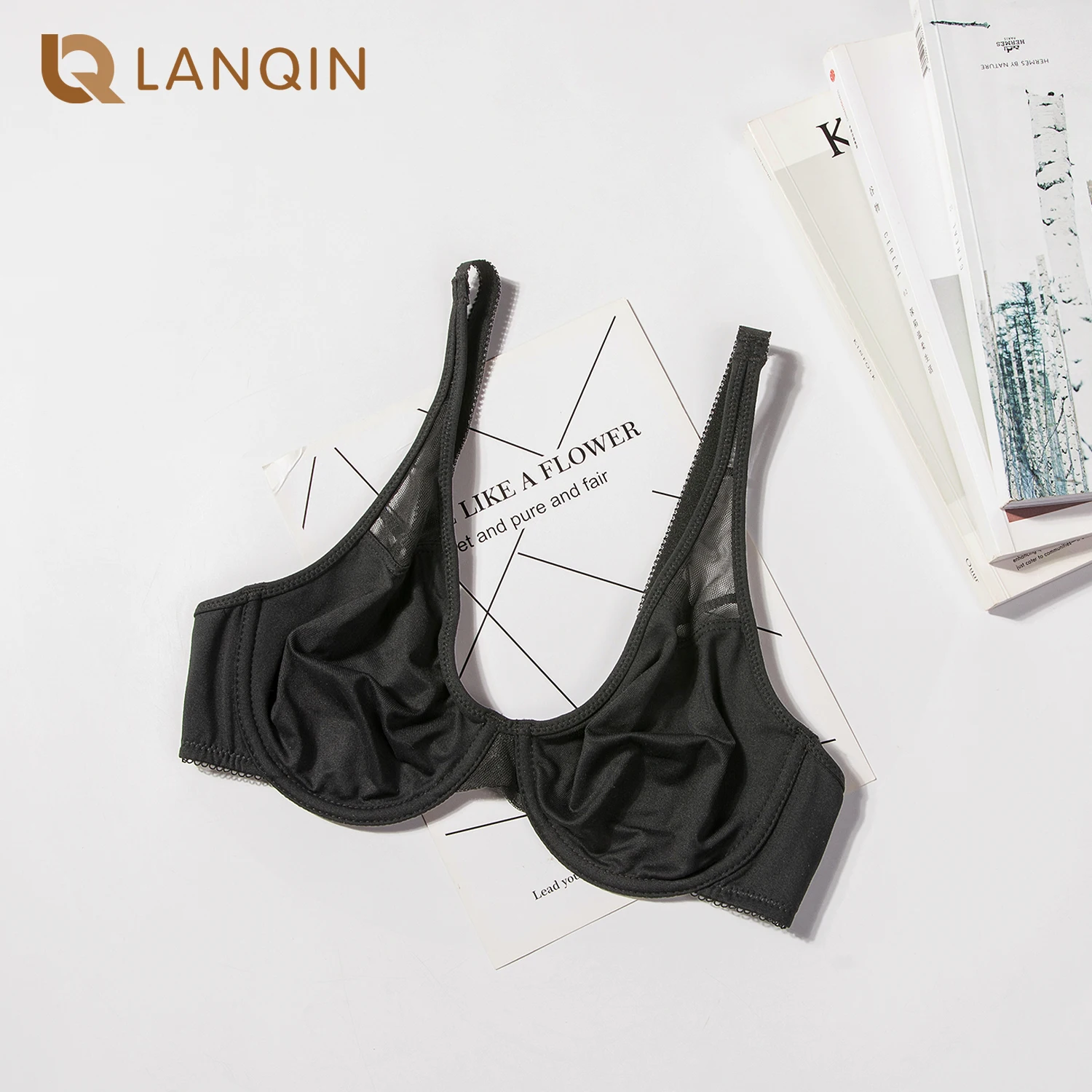 Women's Smooth Full coverage Molded Firm Support Unlined Underwire ...