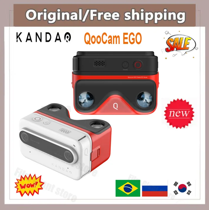Kandao QooCam EGO 3840*1080 side by side MP4 Viewer Integrated 3D ...