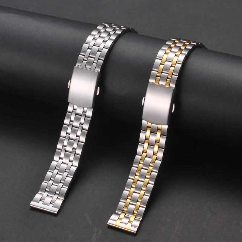 Edge Steel Strap General Purpose Belt Button Bracelet Band Strap Watch ...