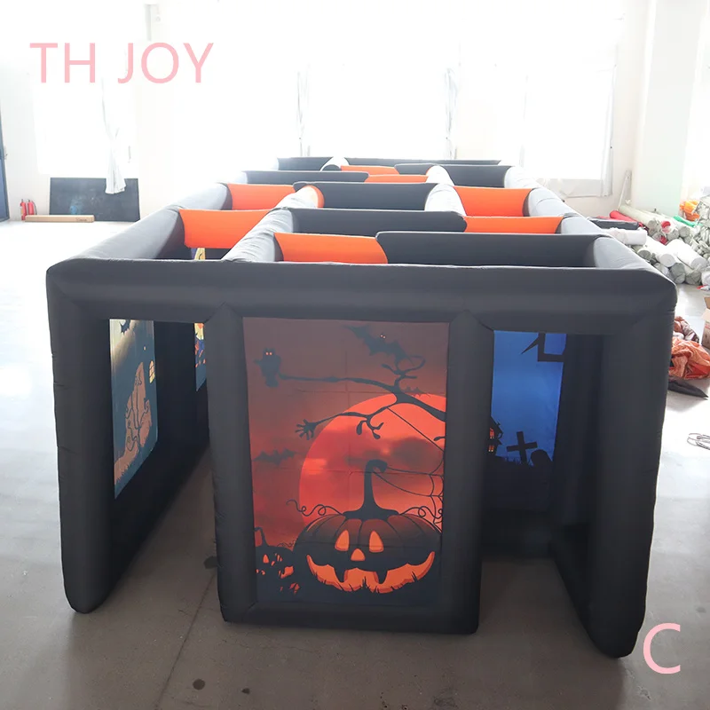 fast-air-shipping-6x3x2m-high-inflatable-haunted-house-Halloween-spooky ...