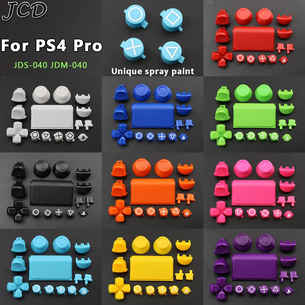 Abxy Buttons Ps4 Controller | Ps4 Accessories Controller | L1 L2 R1 R2 ...