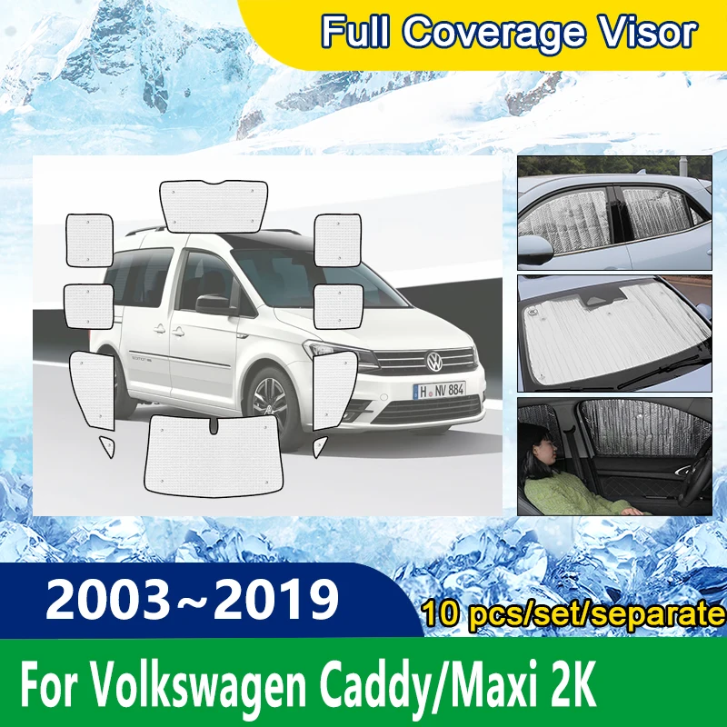 Vollst-ndige-Abdeckung-Visier-F-r-VW-Volkswagen-Caddy-Maxi-2K-2003-2019 ...