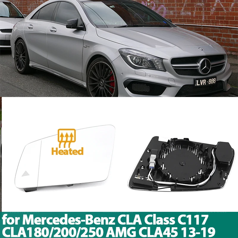 Left-Right-Door-Side-Heated-Wing-Mirror-Glass-Rearview-Plate-for ...