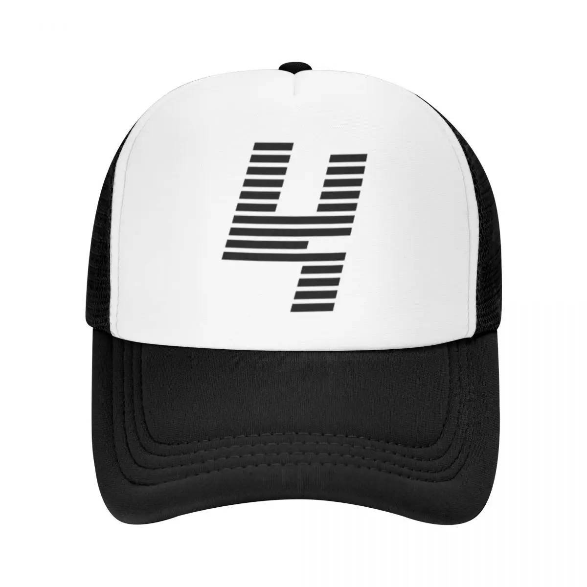 Black-Lucky-Number-4-Lando-Norris-Unisex-Mesh-Baseball-Cap-Mens-High ...