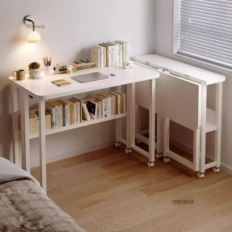 Modern-Office-Furniture-Folding-Computer-Desks-Bedroom-Bedside-Movable ...