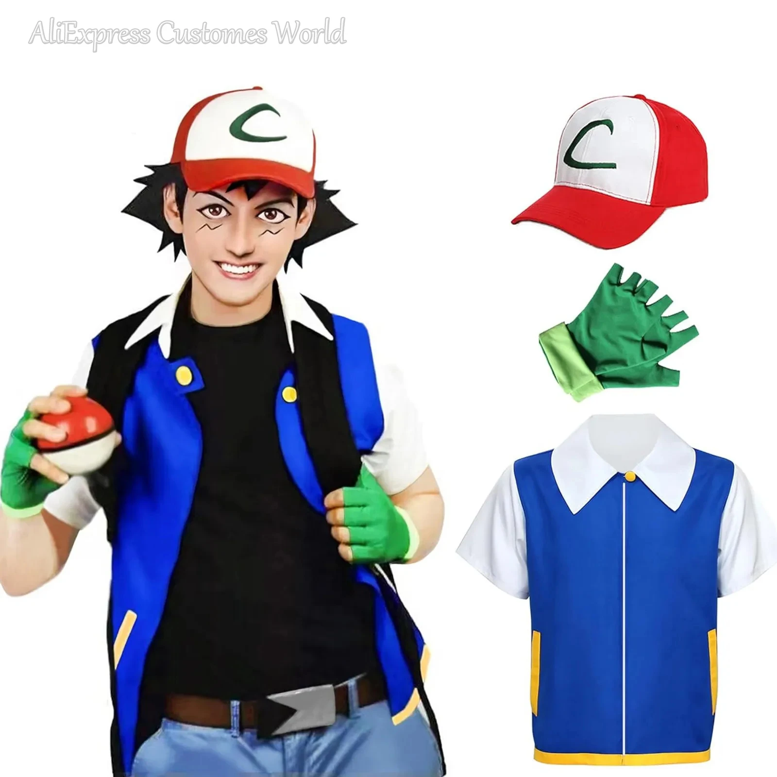 Ash-Ketchum-Clothes-Anime-Men-Blue-Jacket-Po-Ke-Mon-Cosplay-Boys-Girls ...