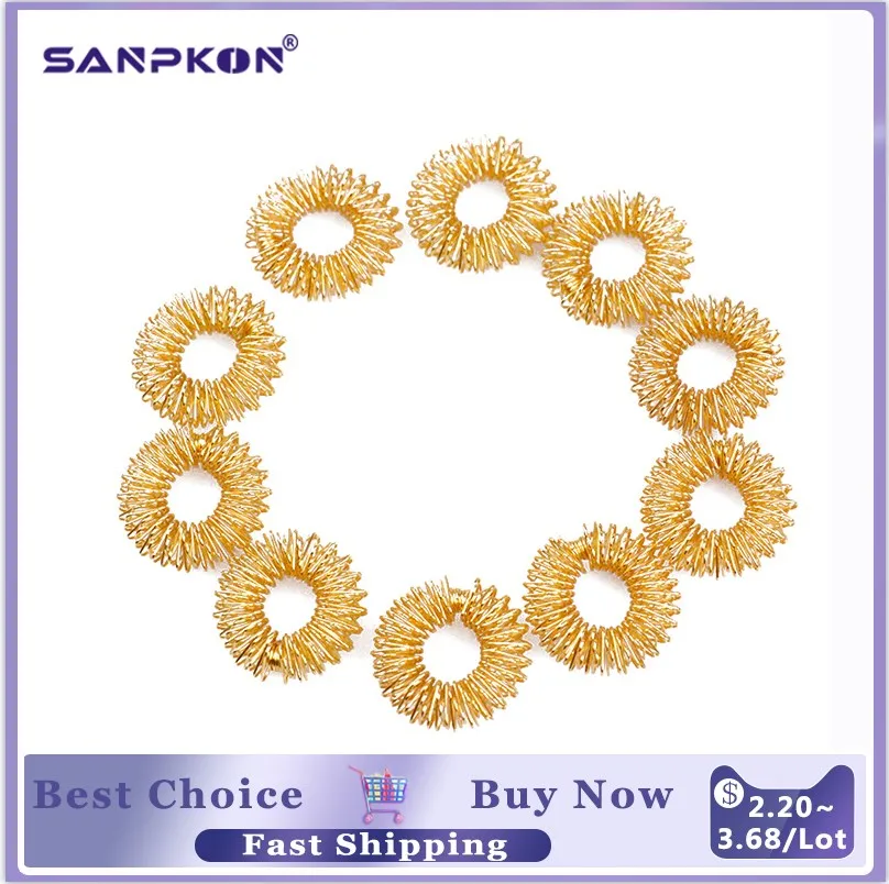 10pcs-Lot-Hot-Sale-Finger-Massage-Sujok-Ring-Acupuncture-Ring-Health ...