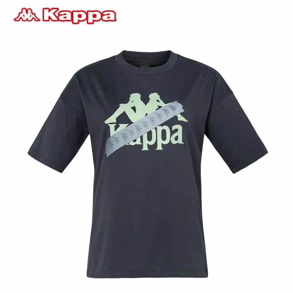 Kappa-Cotton-New-Men-s-and-Women-s-T-shirt-Short-Sleeve-Printed-Half ...