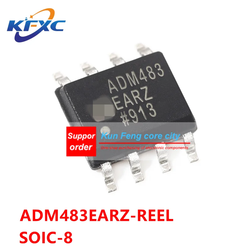 ADM483EARZ SOIC-8 Original and authentic ADM483EARZ-REEL Half duplex RS ...