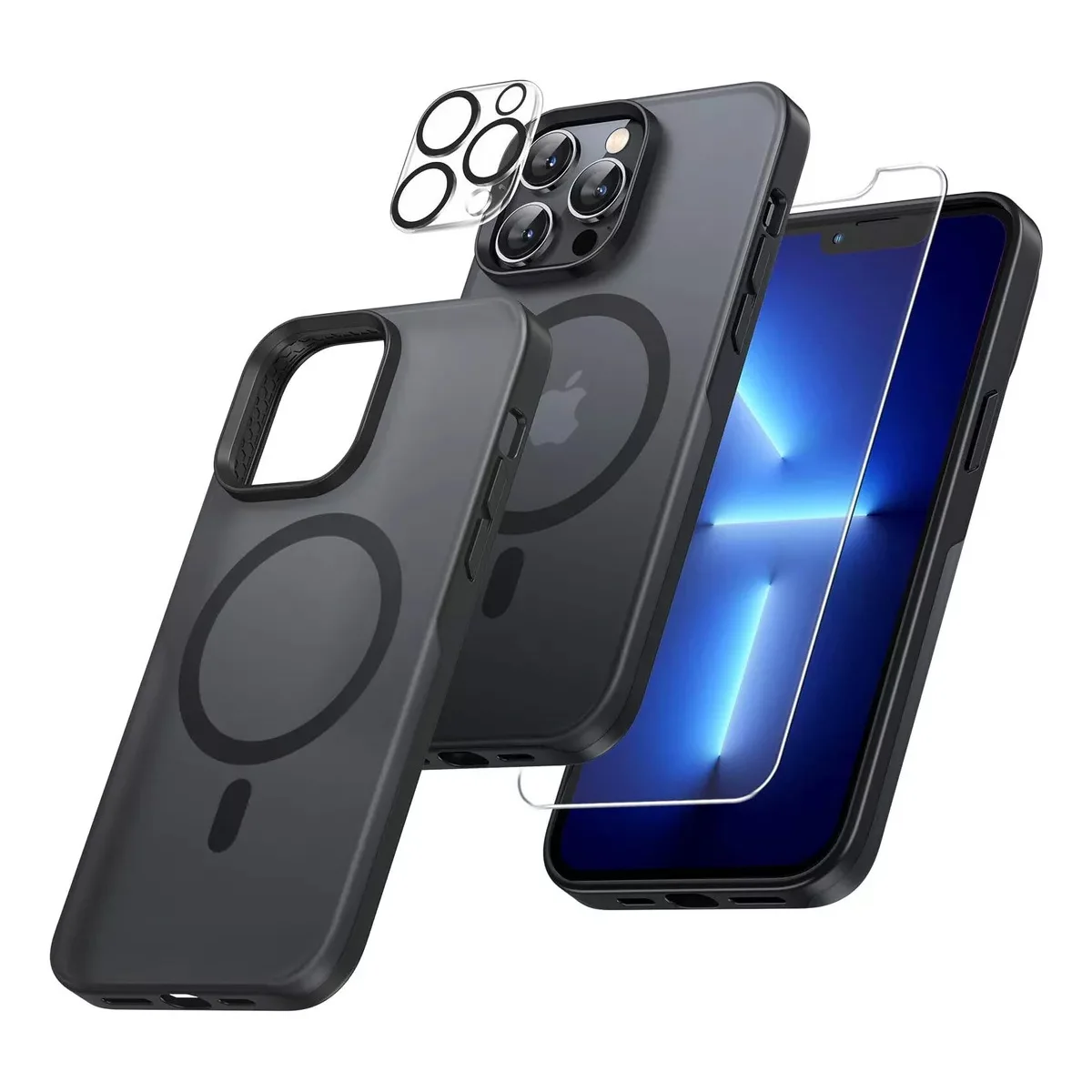 Magnetic-Case-for-iPhone-14-15-Pro-Max-Compatible-with-MagSafe ...