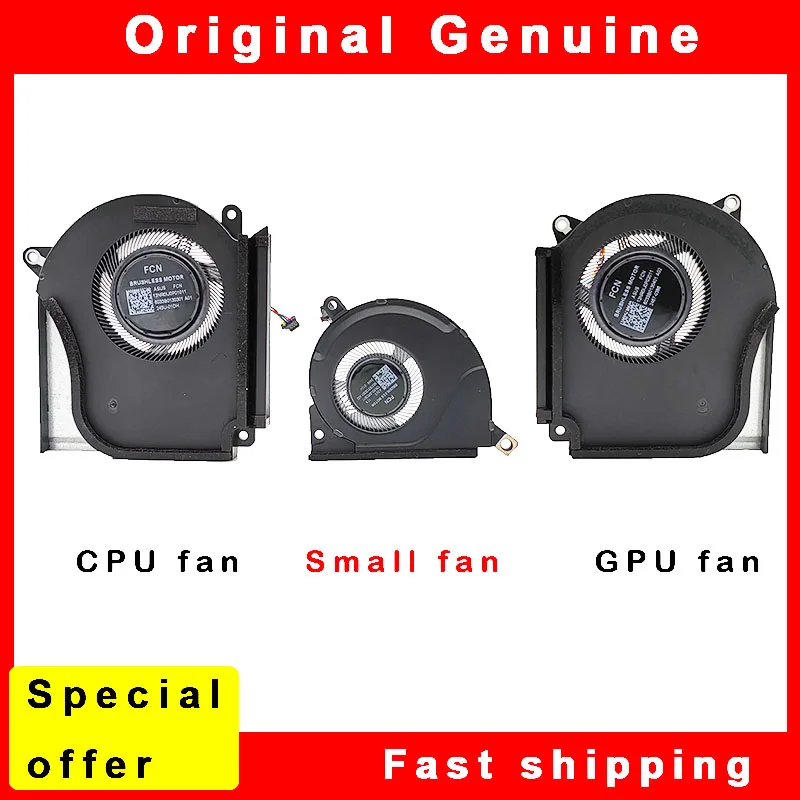 New Laptop CPU GPU Cooling Fan Cooler for Asus ROG Strix G16 G614 G634 ...