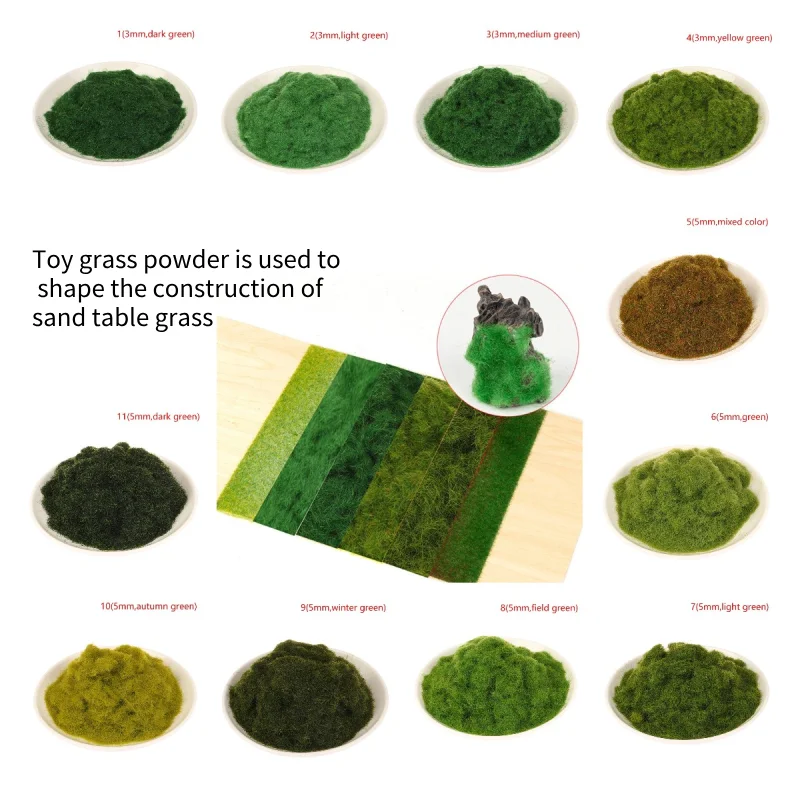 30g-3-5mm-Mini-Grass-Flock-Powder-For-Artificial-Terrain-Game-Landscape ...