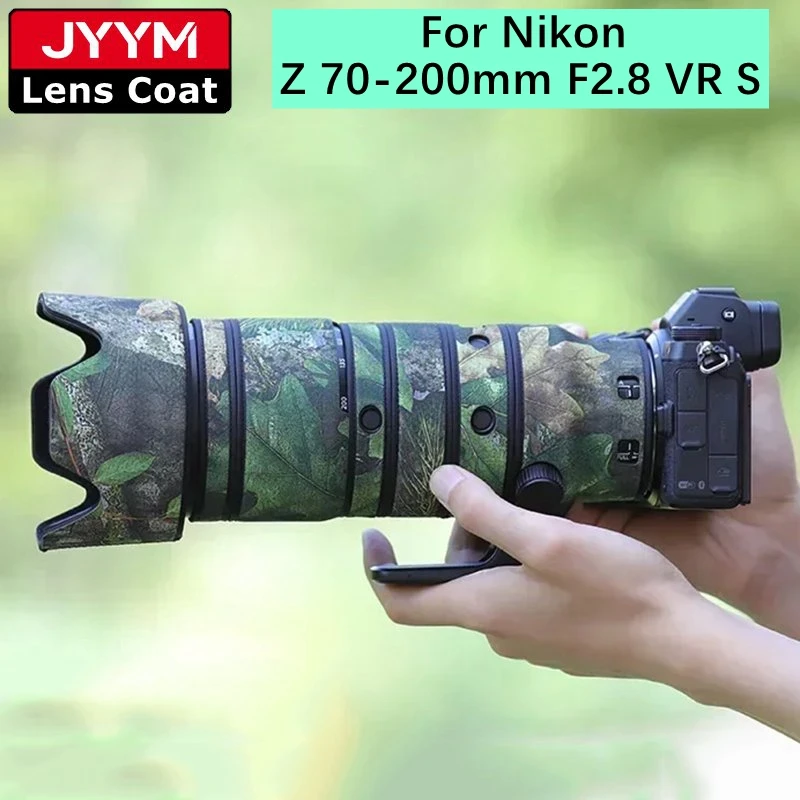 Lens Camouflage Coat For Nikon Z 70-200mm F2.8 VR S Neoprene Cloth ...