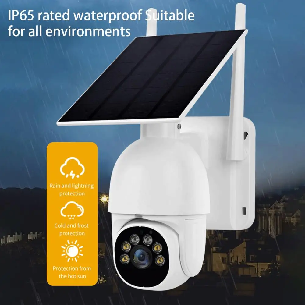 4G Sim Solar Panel Camera Wifi Outdoor CCTV Camara PIR Humanoid ...