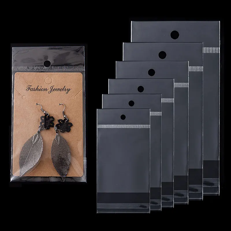 Bolsa de plástico transparente con sello autoadhesivo, bolsa OPP ...