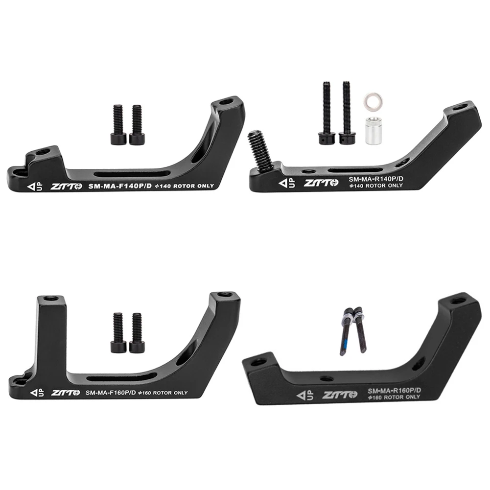 Bicycle Caliper Converter Flat Mount To Post Mount Brake Caliper ...