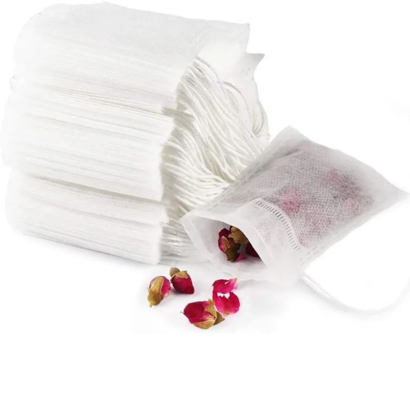 100-200-500Pcs-Disposable-Tea-Filter-Bags-for-Tea-Infuser-with-String ...
