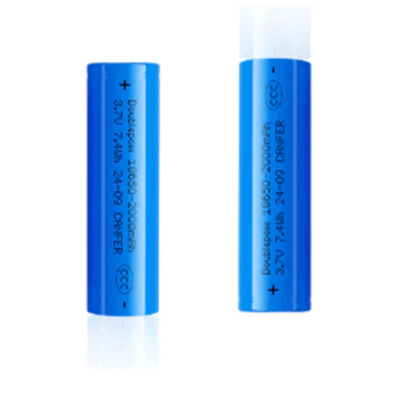 18650 2000mAh 3.7V Large Capacity Rechargeable lithium-ion Battery ...